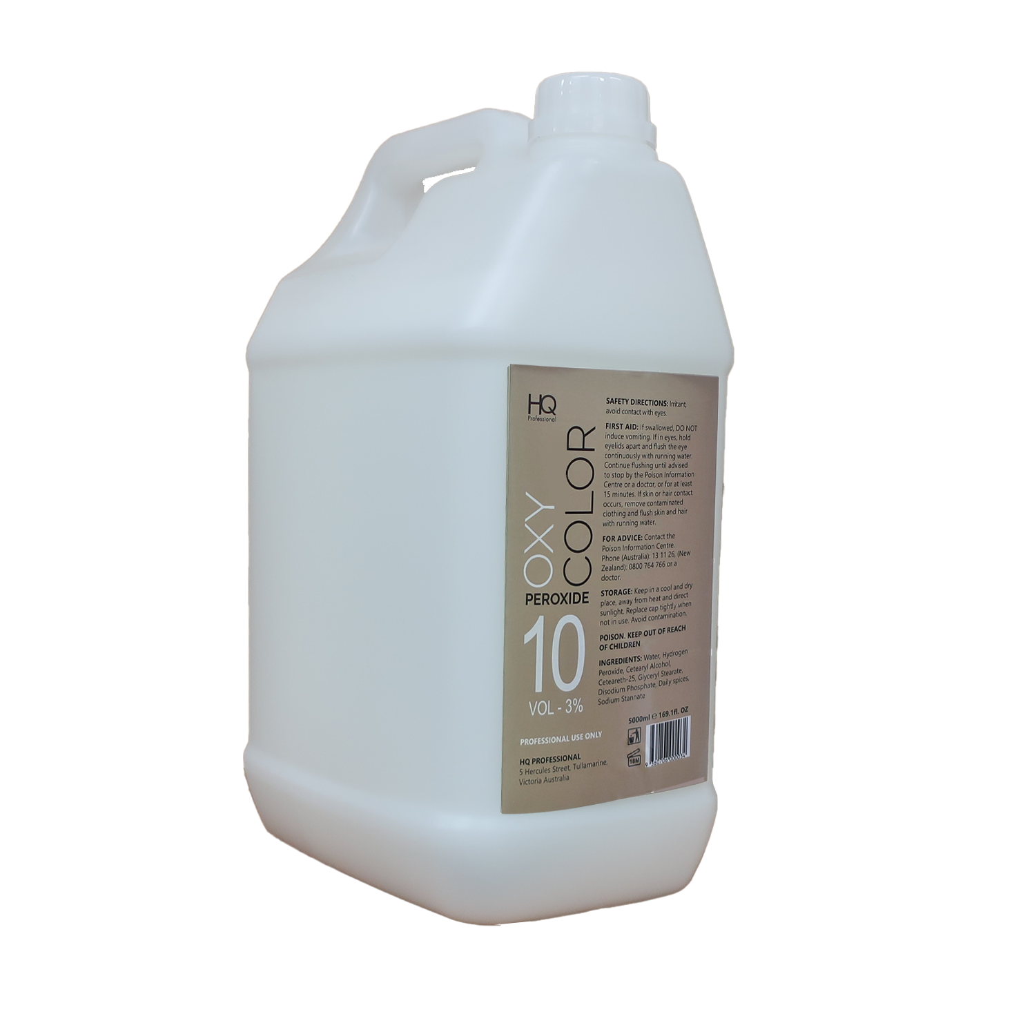 HQ Professional Oxy Color Peroxide 5L | HQ Professional